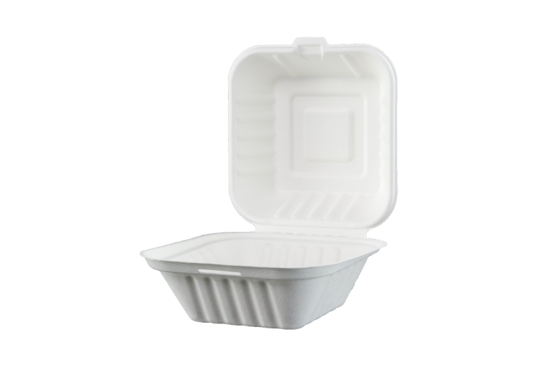 6x6” Hamburger Clamshell